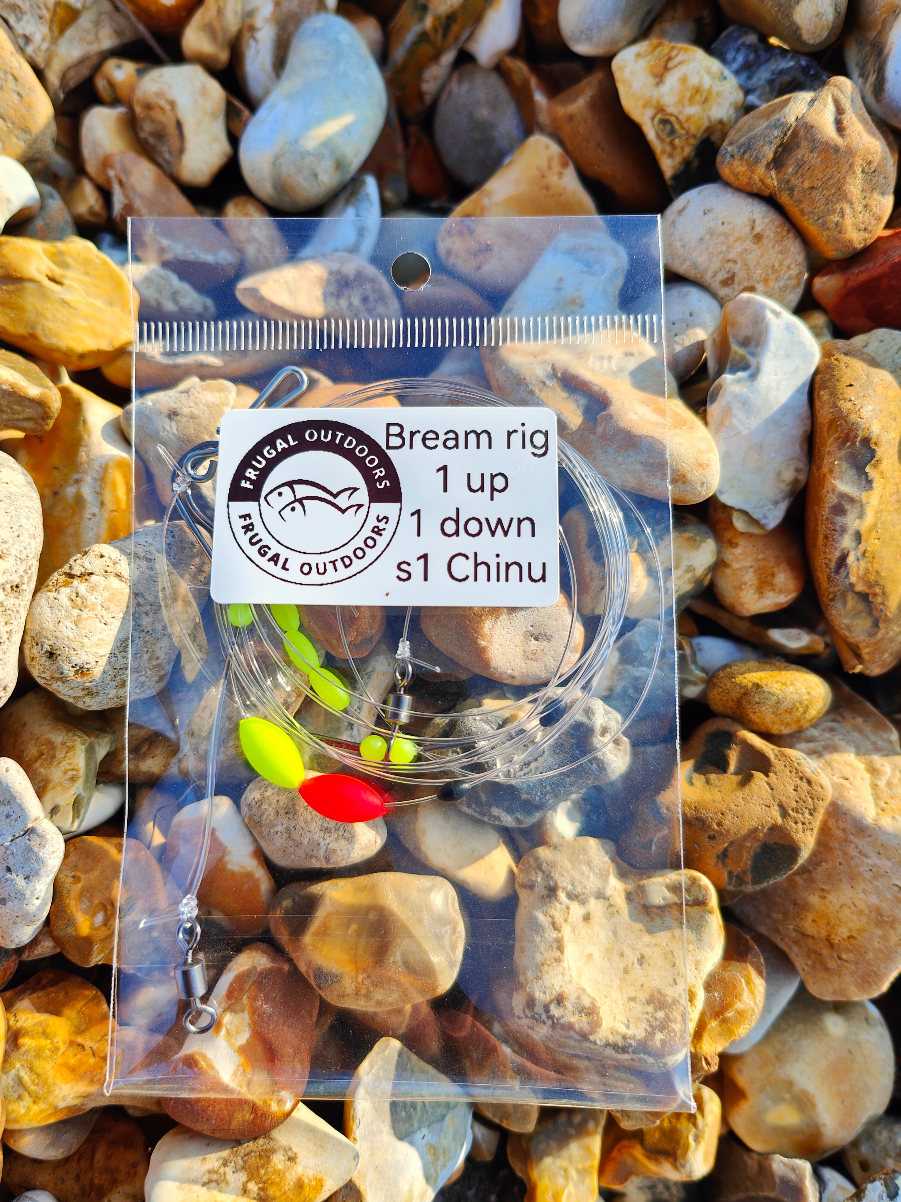 5 x Bream Rigs 1 popped up 1 down – Frugal Outdoors